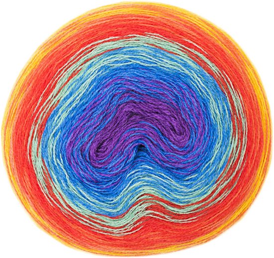 Rico Design - Creative Wool - Degrade Super 6 - Verloopwol cake - no ...