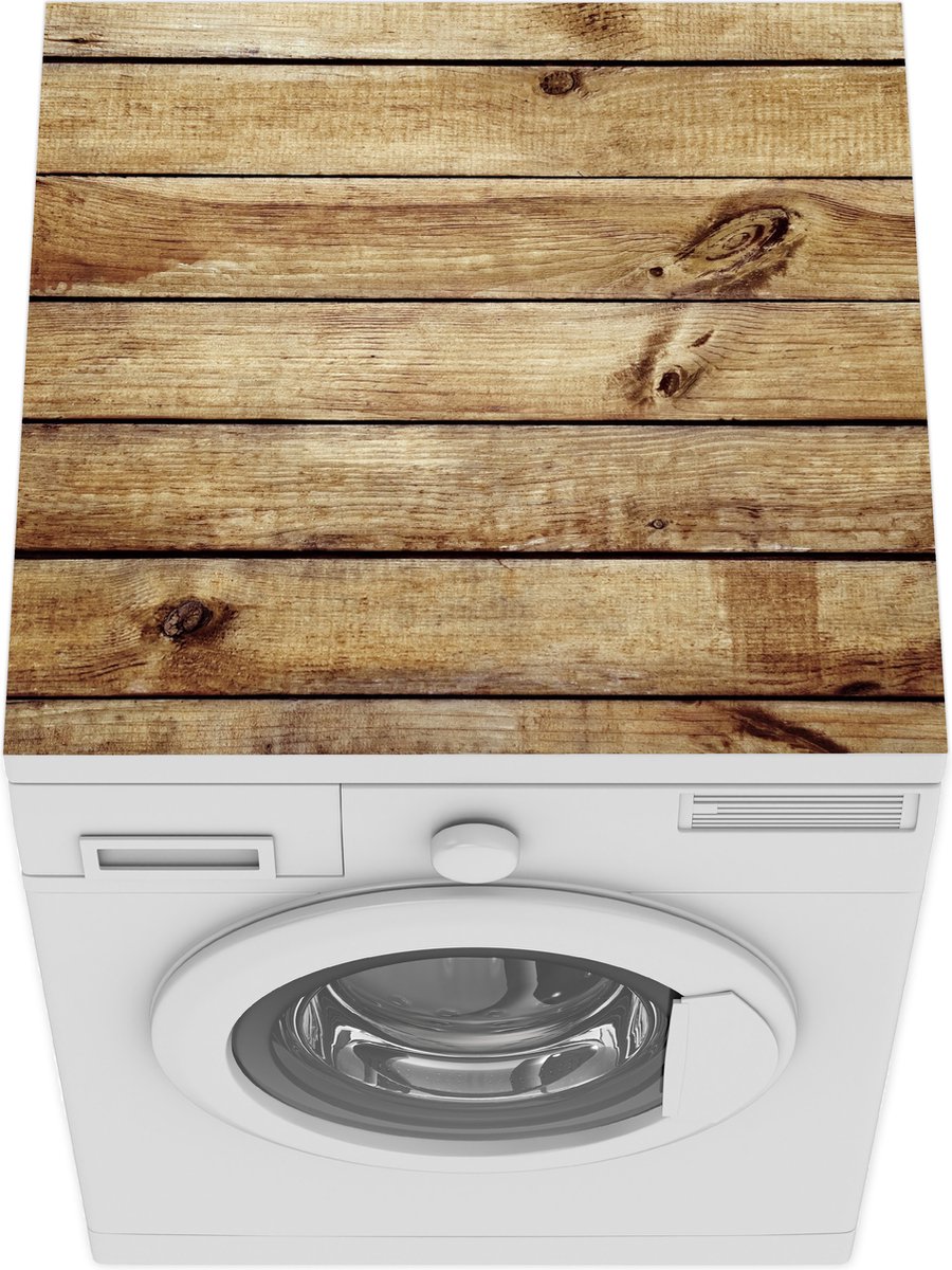 Protège machine à laver - Tapis de machine à laver - Bois - Protège ...