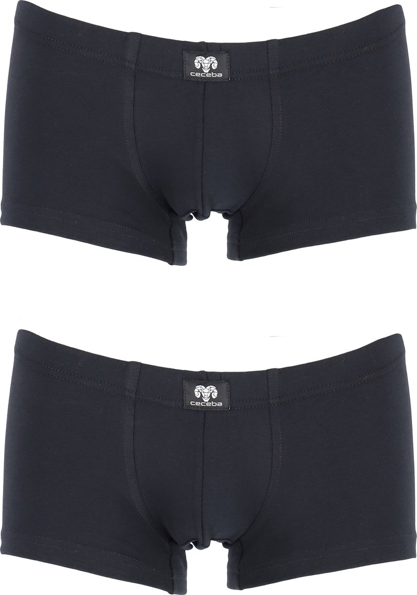 Ceceba heren boxers buikmodel (2-pack) - zwart - Maat: 7XL | bol.com