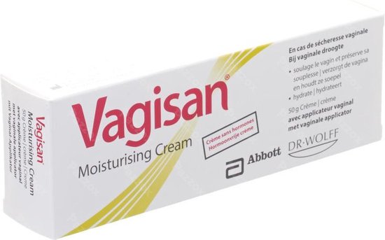 Abbott Vagisan Moisturising Cream Vaginale Droogte Tube 25g | bol.com