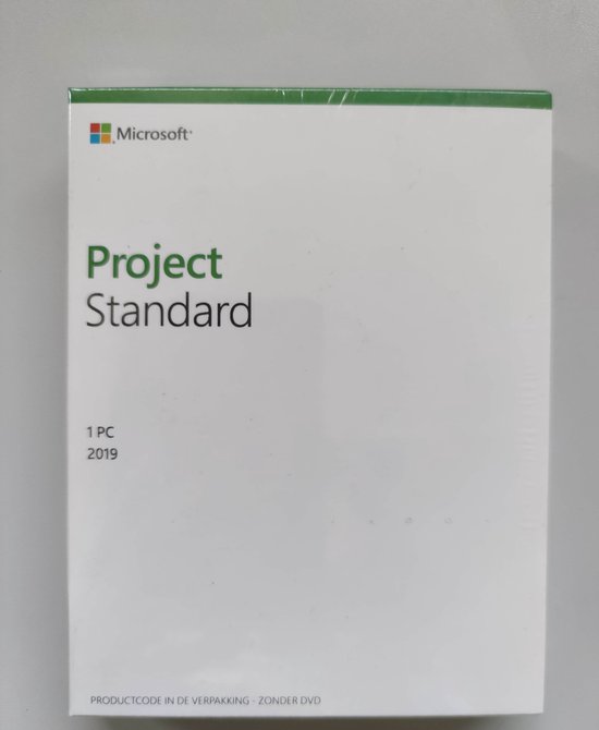 Microsoft ProjectStandard 2019 Win Dutch Medialess | bol