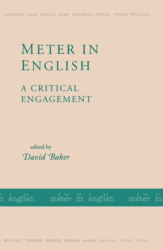 Meter in English (ebook), David Baker | 9781610752640 | Boeken | bol.com