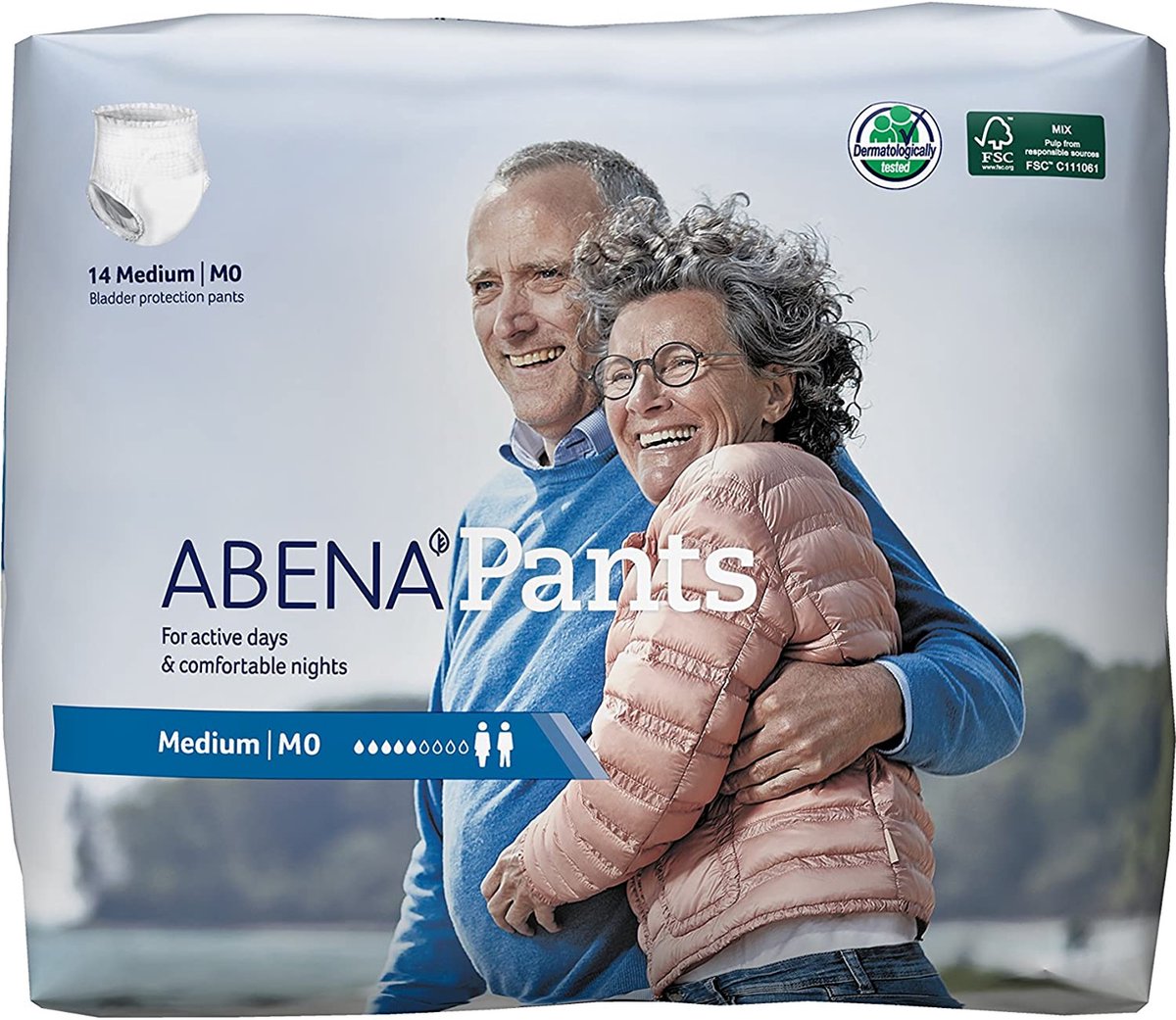Abena Pants Premium M0 - Medium - Incontinentiebroekjes voor Mannen en Vrouwen - Licht... | bol