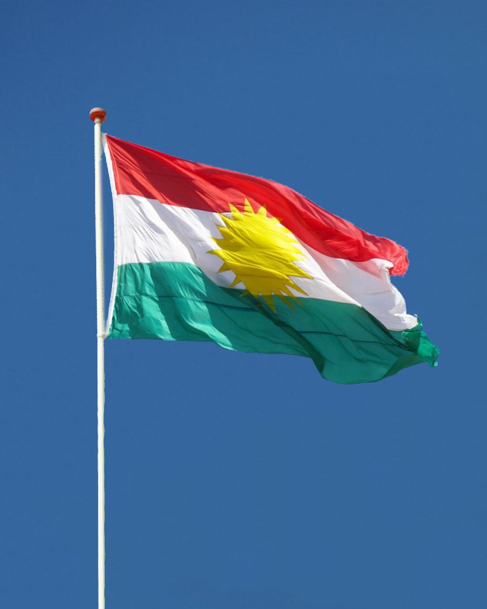 Koerdische Vlag - Koerdistan Vlag - 90x150cm - Kurdistan Flag ...