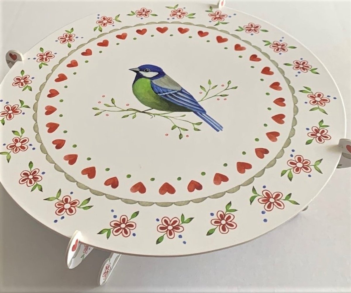 Taart plateau 28 cm /bakken/keuken/serveren/karton/handig in gebruik ...