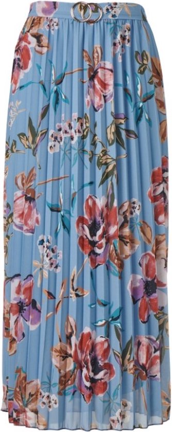 Dames plisse rok elastische tailleband vastzittende ceintuur gouden ...