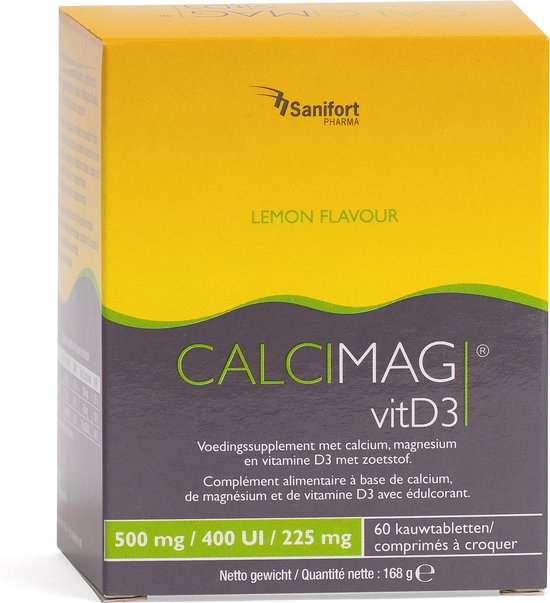 Calcimag complete formule Calcium + Magnesium + Vitamine D3 - 60 ...