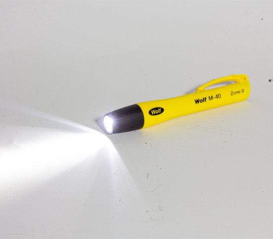 Wolf - M-40 - Explosieveilige led zaklamp - ATEX - Zone 0 | bol