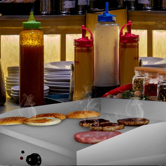 BeBetter®| Elektrische Grillplaat - Bakplaat Horeca - Elektrische ...