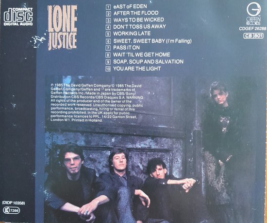 Lone Justice, Lone Justice | CD (album) | Muziek | bol
