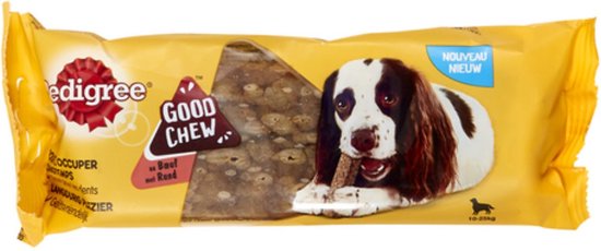 6x - Pedigree - Good Chew met Rund - Medium - 88g | bol.com
