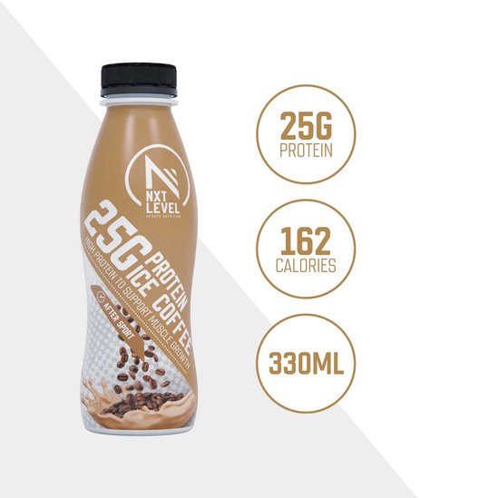 NXT Level - Proteine Shake - 12 stuks x 330ml - Ice Coffee | bol