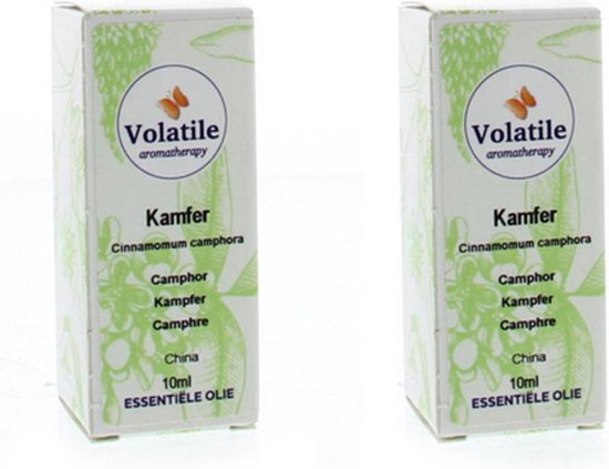 Kamfer 2 stuks Etherische Olie Volatile - Diffuser, huid en bad | bol