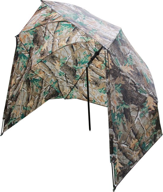 Ultimate 50'' Storm Brolly Camo | Brolly | bol.com