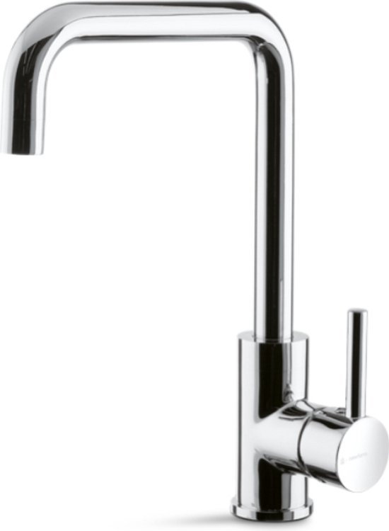 Gena Ravello keukenmengkraan hoge U-uitloop chroom | bol