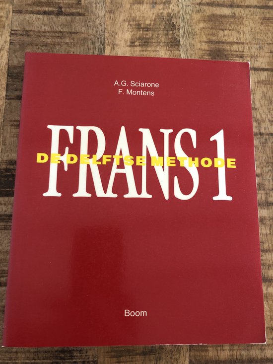 Delftse methode. Frans 1, A. Sciarone | 9789060096970 | Boeken | bol.com