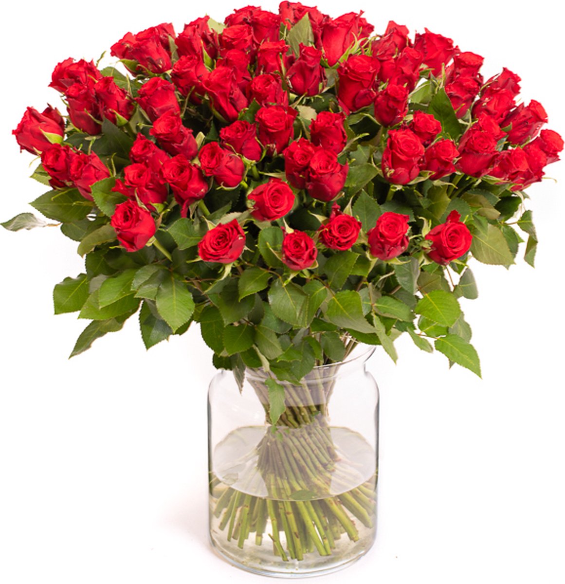 80 Rode Rozen - Boeket Rozen - Gratis Bezorgd | bol