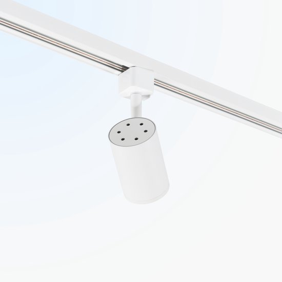 Focus Railverlichting met 5 witte railspots - GU10 - 2 meter– Wit - 1 ...