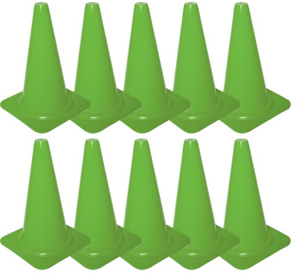 Pion Medium set 10 stuks | Groen | Cawila | Pilonnen | bol