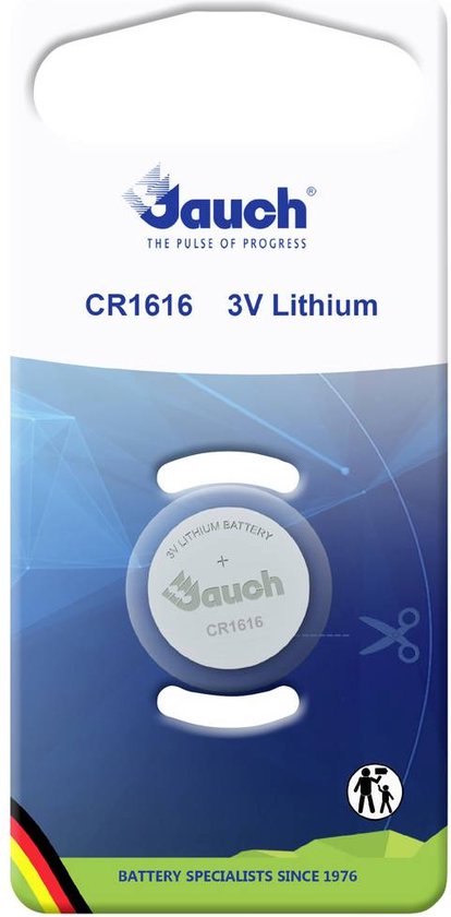 CR1616 Knoopcel Lithium 3 V 55 mAh Jauch Quartz 1 stuk(s) | bol