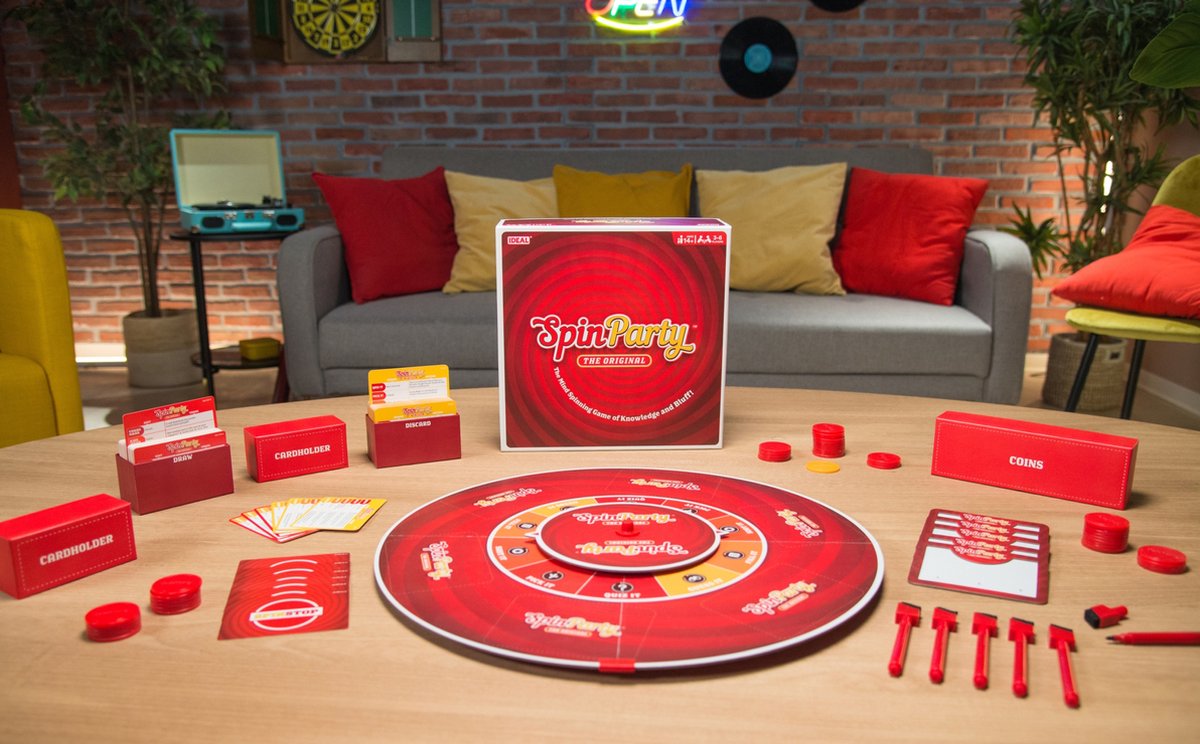 Spin Party - Bordspel - Partyspel - 2-6 Spelers - Vanaf 14 jaar | Games ...