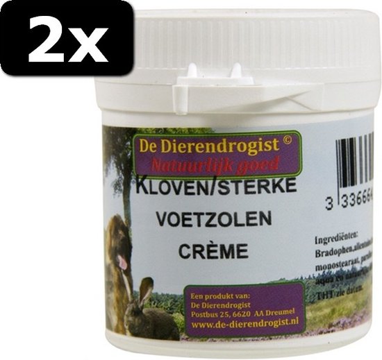 2x KLOVEN/STERKE VOETZOLEN CREME 50G | bol.com