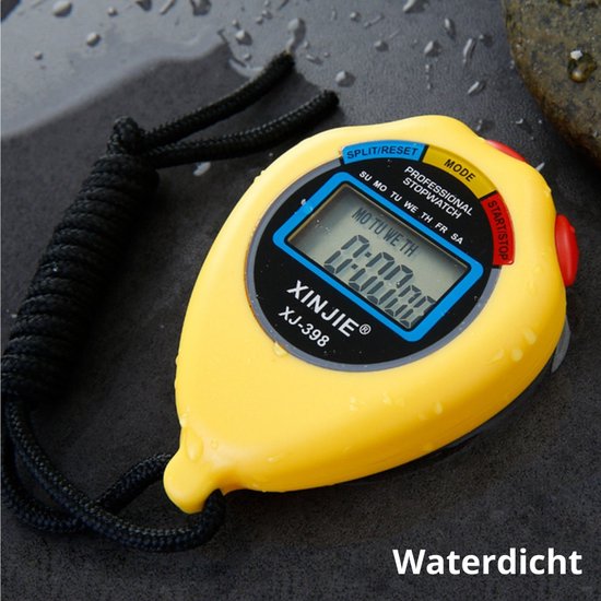 Studio Jacquí Stopwatch Digitaal | Timer | Waterdicht | met Polsband ...