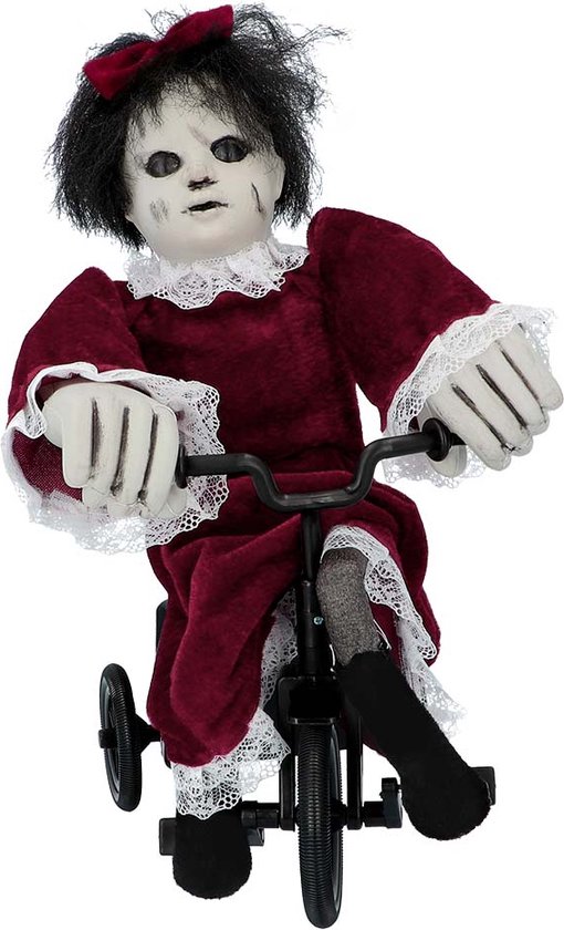 Decoratie Angry Mathilde op fiets. | bol.com