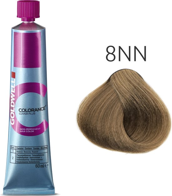 Goldwell - Colorance - Cover Plus NN Shades - 8NN Lichtblond Extra - 60 ...