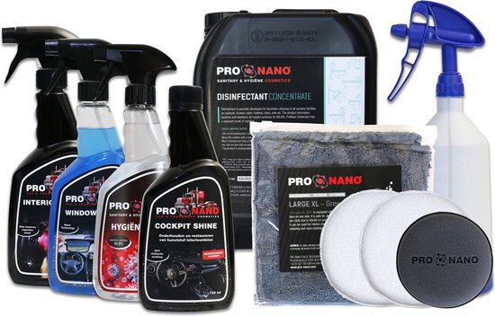 ProNano | Pro Nano Hygiëne Pakket | Nano Technologie | Interior Clean ...