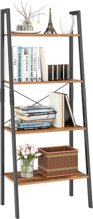 Industriële Multifunctionele ladderkast met 4 niveaus - Wandkast ...