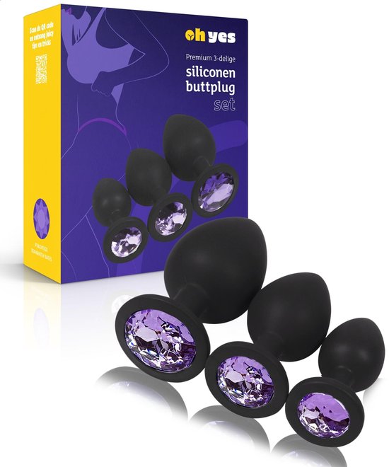 Siliconen Buttplugs Voor Mannen En Vrouwen Buttplug Set 3 Delig