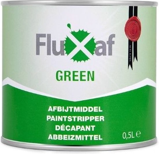 Fluxaf Green Afbijtmiddel - Verfafbijt - Lijmverwijderaar - 0.5 Liter | bol