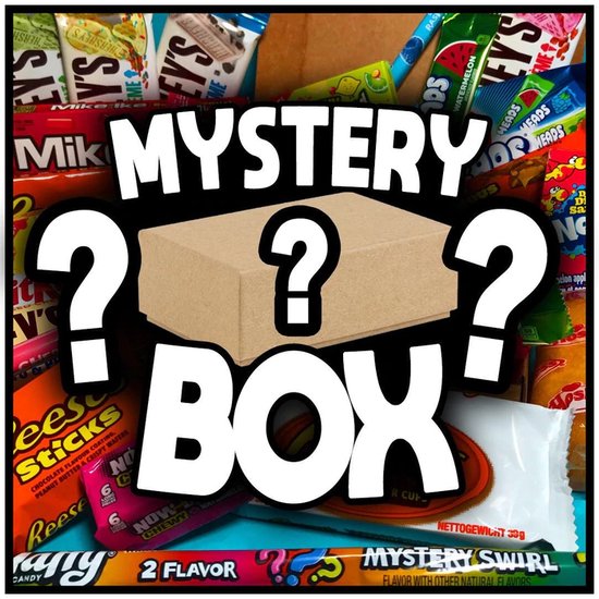 TsCandy - Mystery box - Amerikaans snoep - American candy - snoep ...