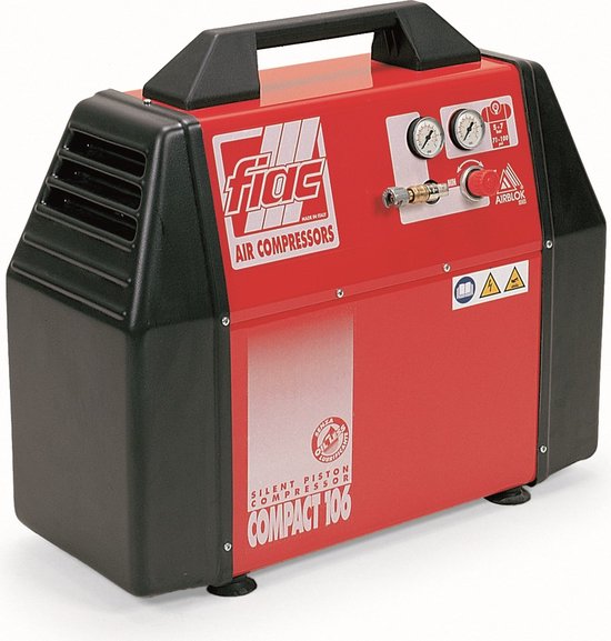 FIAC - Olievrije stille zuigercompressor - Compact 106 | bol