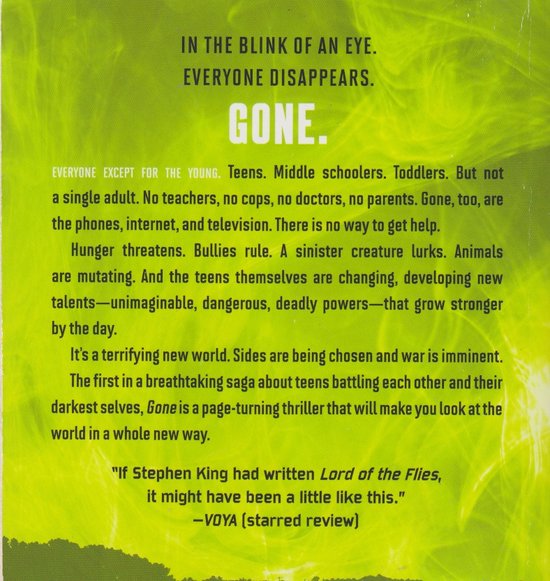 Gone, Michael Grant | 9780061448782 | Boeken | bol