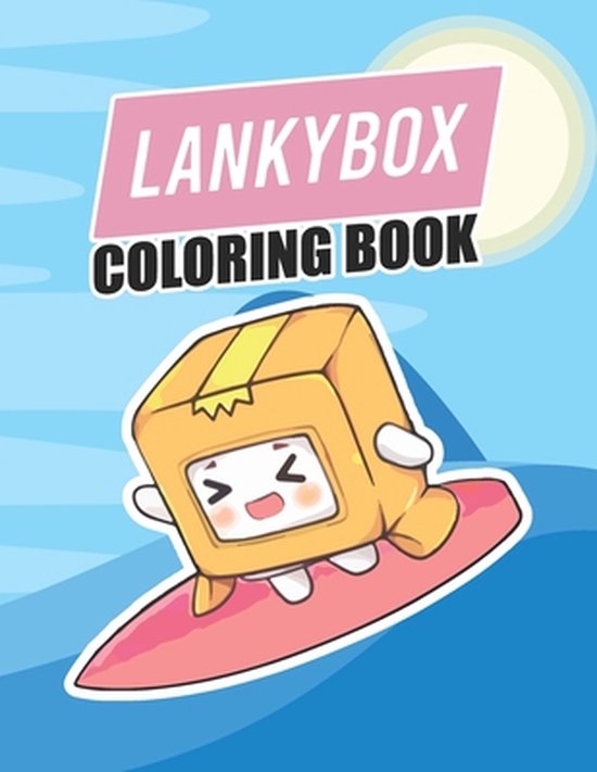 LankỵBox Coloring Book: Lankỵbox for Kids Will Love This Gift. An Easy ...