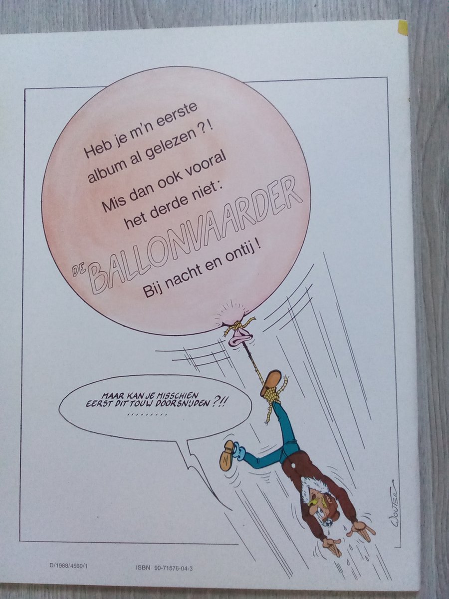 De ballonvaarder, 2: De ballonvaarder ziet ze vliegen!!, Wouter Peeters ...