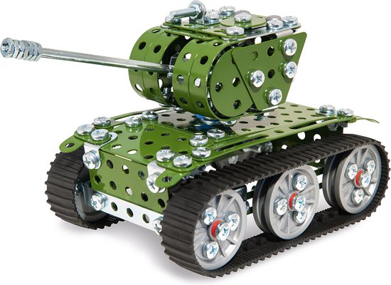 Eitech Bouwdoos Constructiespeelgoed - Tank - 280 onderdelen | bol.com