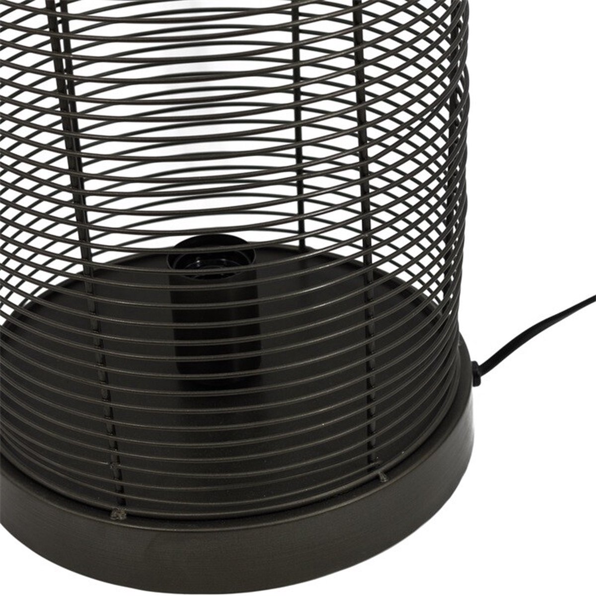 Tafellamp zwart metaal - Kolony - staande lamp - black | bol.com