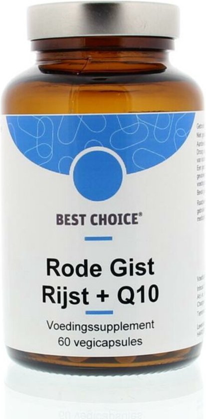 Best Ch Rode Gist Rijst Q10 - 60Cp | bol.com