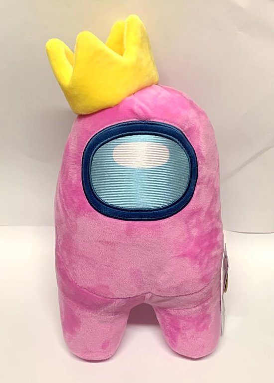 Among Us Wave 2 - Among Us knuffel - 30 cm - Roze - Pluche | bol.com