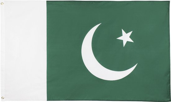 Pakistaanse vlag - Pakistan - 90 x 150 cm | bol.com