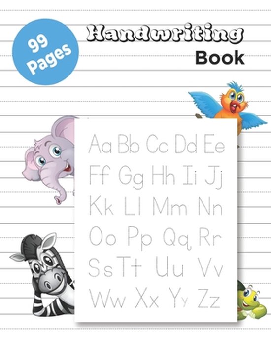 Handwriting Practice Book: 99 Pages English Handwriting Practice Book ...