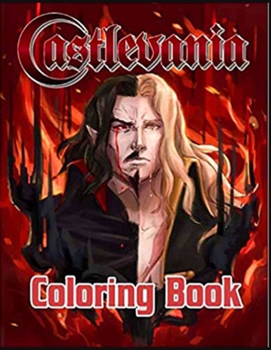 castlévania coloring book: A creative coloring book suitable for fans ...