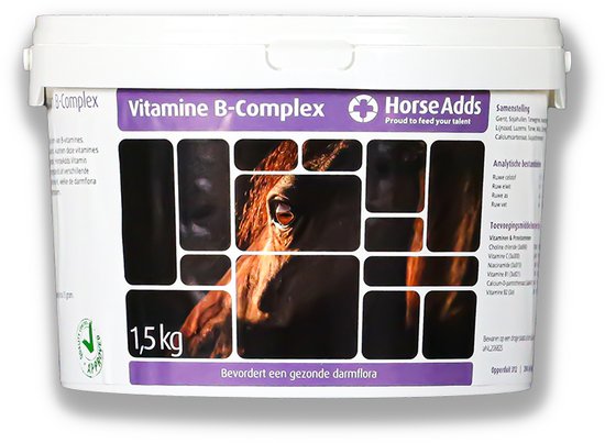 Horse Adds Vitamin B-complex 1,5 kg | Paarden Supplementen | bol