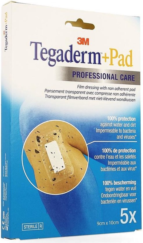 Tegaderm Pad 9x10 Cm 5 Apositos | bol