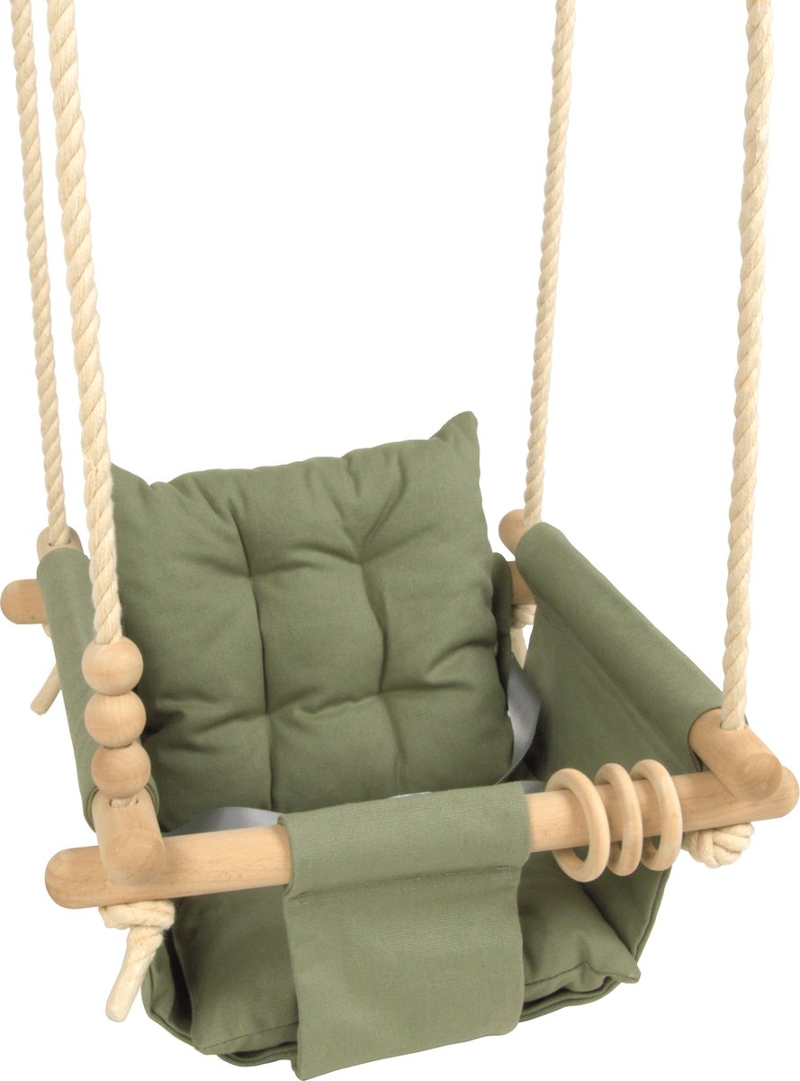 Baby Swing - Baby Schommel Groen - Kinder Schommel - Babyzitje ...