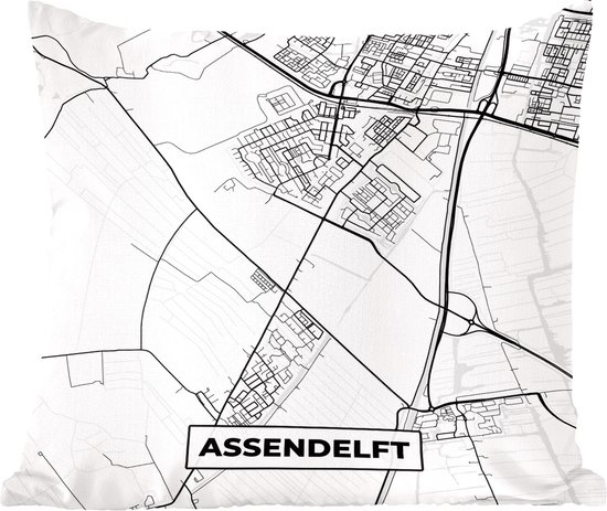 Sierkussens - Kussentjes Woonkamer - 60x60 cm - Plattegrond ...