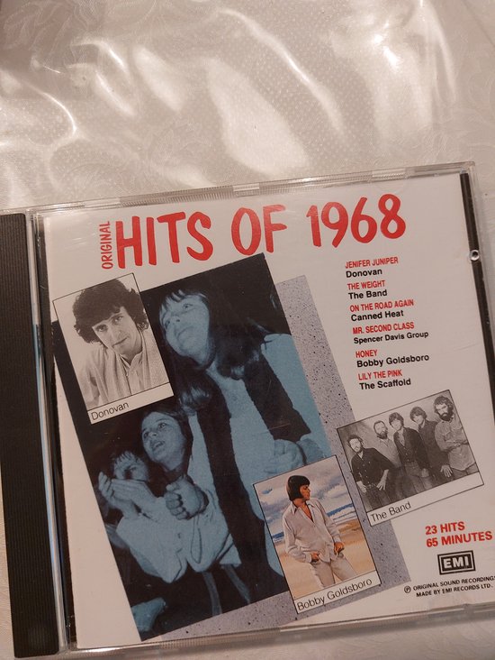 Original Hits of 1968, Various | Muziek | bol